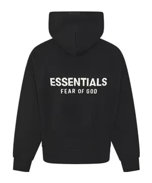 Fear Of God Logo Hooded Sweatshirt