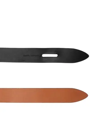 Isabel Marant Étoile Lecce Knotted Leather Belt - Black