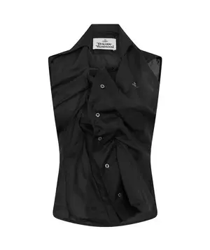 VIVIENNE WESTWOOD Sleeveless Fitted Shirt