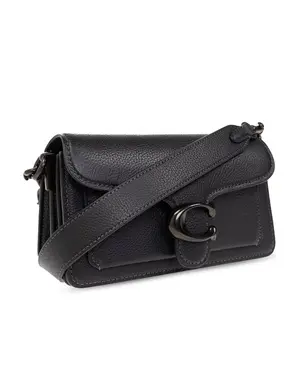 COACH Tabby Logo Plaque Shoulder Bag