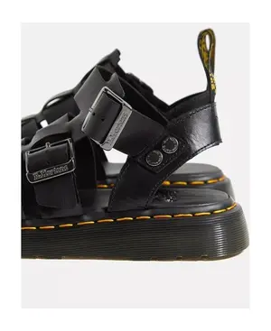 Dr. Martens Leather Logo Sandals