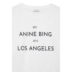 ANINE BING Crew Neck T-shirt