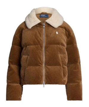 Polo Ralph Lauren Quilted Corduroy Down Jacket - Camel