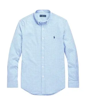 Polo Ralph Lauren Pony Embroidered Buttoned Shirt - Blue