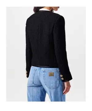 Dolce & Gabbana Button-down Bouclé Jacket