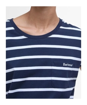Barbour Otterburn Striped T-shirt With Chest Embroidery