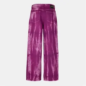 GANNI Baggy Jeans - Purple