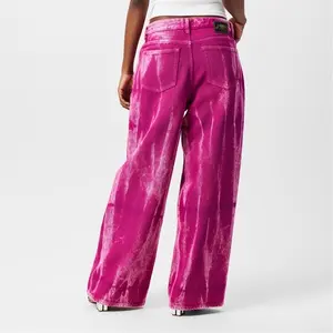 GANNI Baggy Jeans - Purple