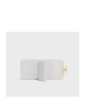 Celine Small Flap Wallet Triomphe In Lizard