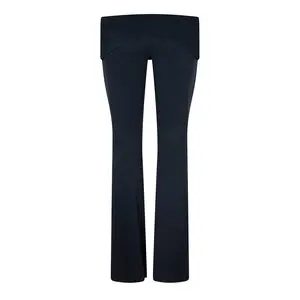 JADED LONDON Fold-waist Flared Trousers