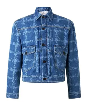 VIVIENNE WESTWOOD Cotton Long-sleeve Jacket - Blue