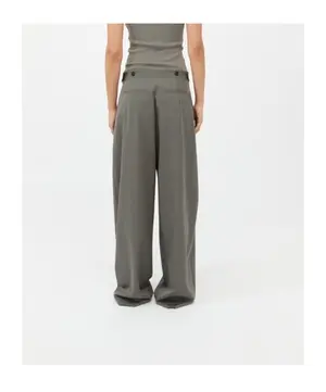 ST. AGNI Adjustable Wide-leg Trousers