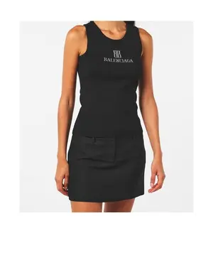 Balenciaga Sleeveless Fitted Vest