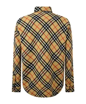 Burberry Versatile Plaid Long-sleeve Shirt