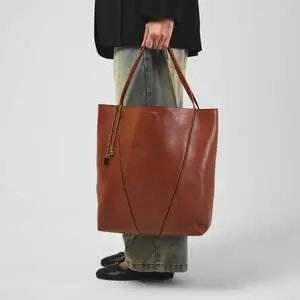 Chloé Spin Medium Tote Bag - Brown
