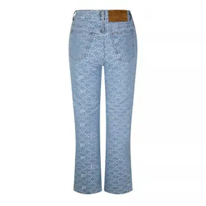 Off-White Monogram Straight Leg Jeans