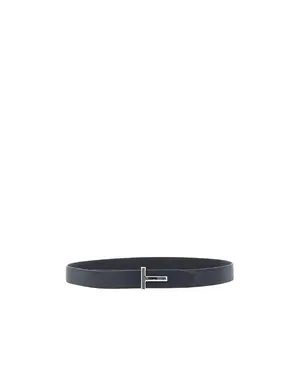 TOM FORD T Icon Reversible Belt - Black