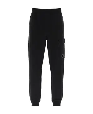 C.P. COMPANY Lens-detail Track Pants - Black