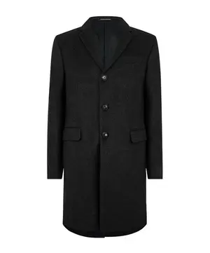 Emporio Armani Single Breasted Coat