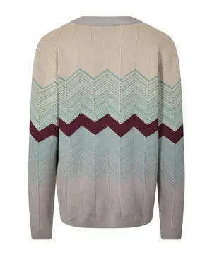 Missoni Chevron Stripe Cardigan