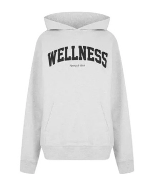 SPORTY  RICH Sporty & Rich Wellness Hoodie - White