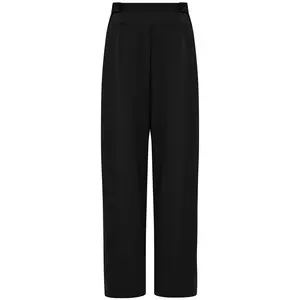 ST. AGNI Adjustable Waist Wide-leg Trousers
