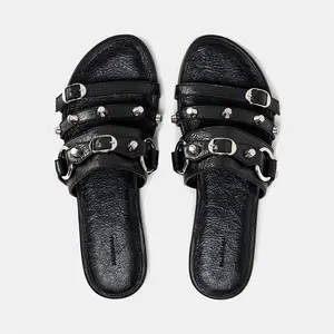 Balenciaga City Flat Sandals