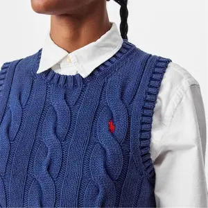 Polo Ralph Lauren Knitted Braided Knit Vest