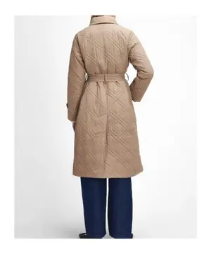 Barbour Mariah Quilted Trench Coat