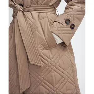 Barbour Mariah Quilted Trench Coat