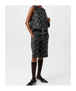GANNI Jacquard Floral Shorts