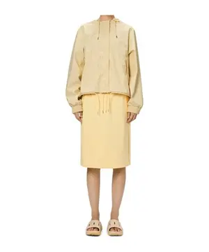 Rains String Jacket W3 - Nude