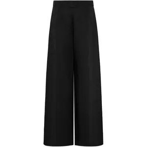 ST. AGNI Wide Leg Pleat Pants