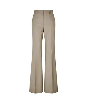 AMI Paris High Waisted Pleated Trousers