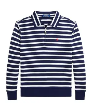 Polo Ralph Lauren Striped Quarter-zip Sweatshirt