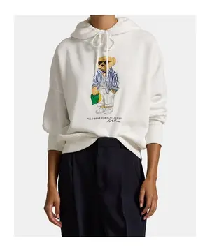 Polo Ralph Lauren Long Sleeve Hoodie - White