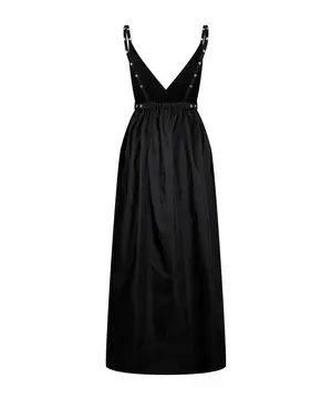 GANNI Nylon Maxi Dress