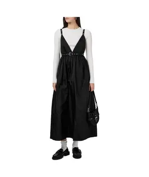 GANNI Nylon Maxi Dress