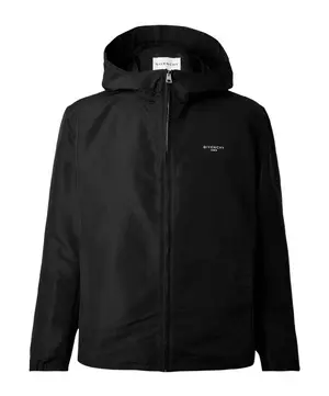 Khaite Zip-up Hooded Jacket With Logo Detail