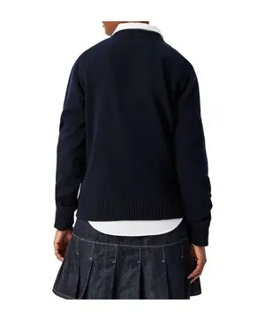 GANNI Baseball Crew Jumper