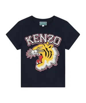 Kenzo Crew Neck T-shirt With Graphic Print
