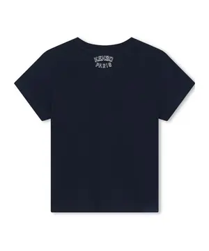 Kenzo Crew Neck T-shirt With Graphic Print