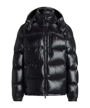 Polo Ralph Lauren Shiny Down Jacket - Black