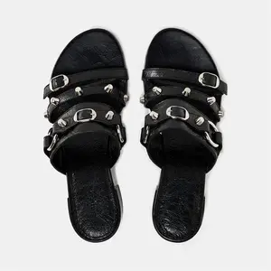 Balenciaga Buckle Detail High-heeled Sandals