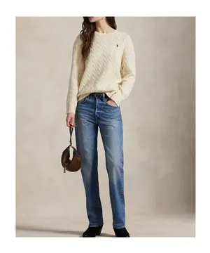 Polo Ralph Lauren Cable Knit Crewneck Sweater