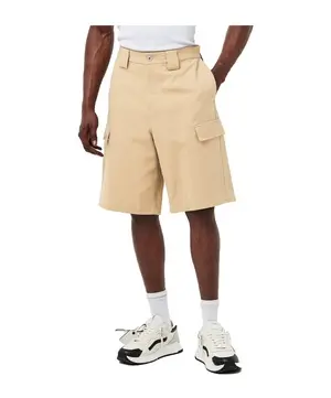 Off-White Knee-length Cargo Shorts