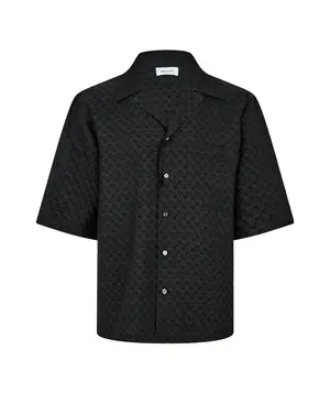 Alexander McQueen Short-sleeved Shirt - Black