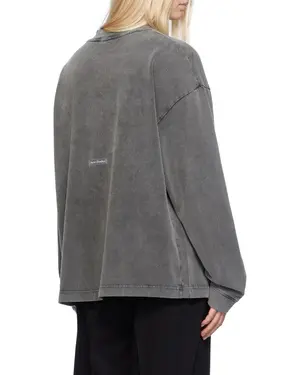 Acne Studios Crewneck Long Sleeved T-shirt