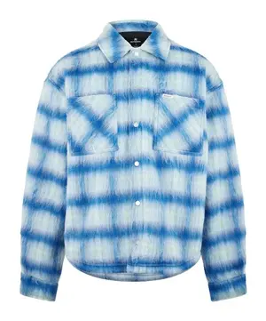 REPRESENT Plaid Shirt Jacket