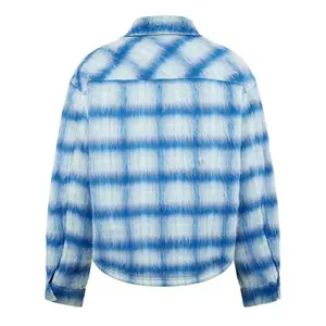 REPRESENT Plaid Shirt Jacket